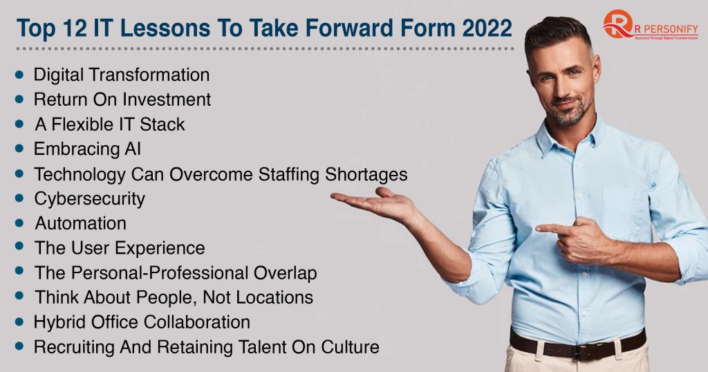 Top 12 IT Lessons To Take Forward From 2022